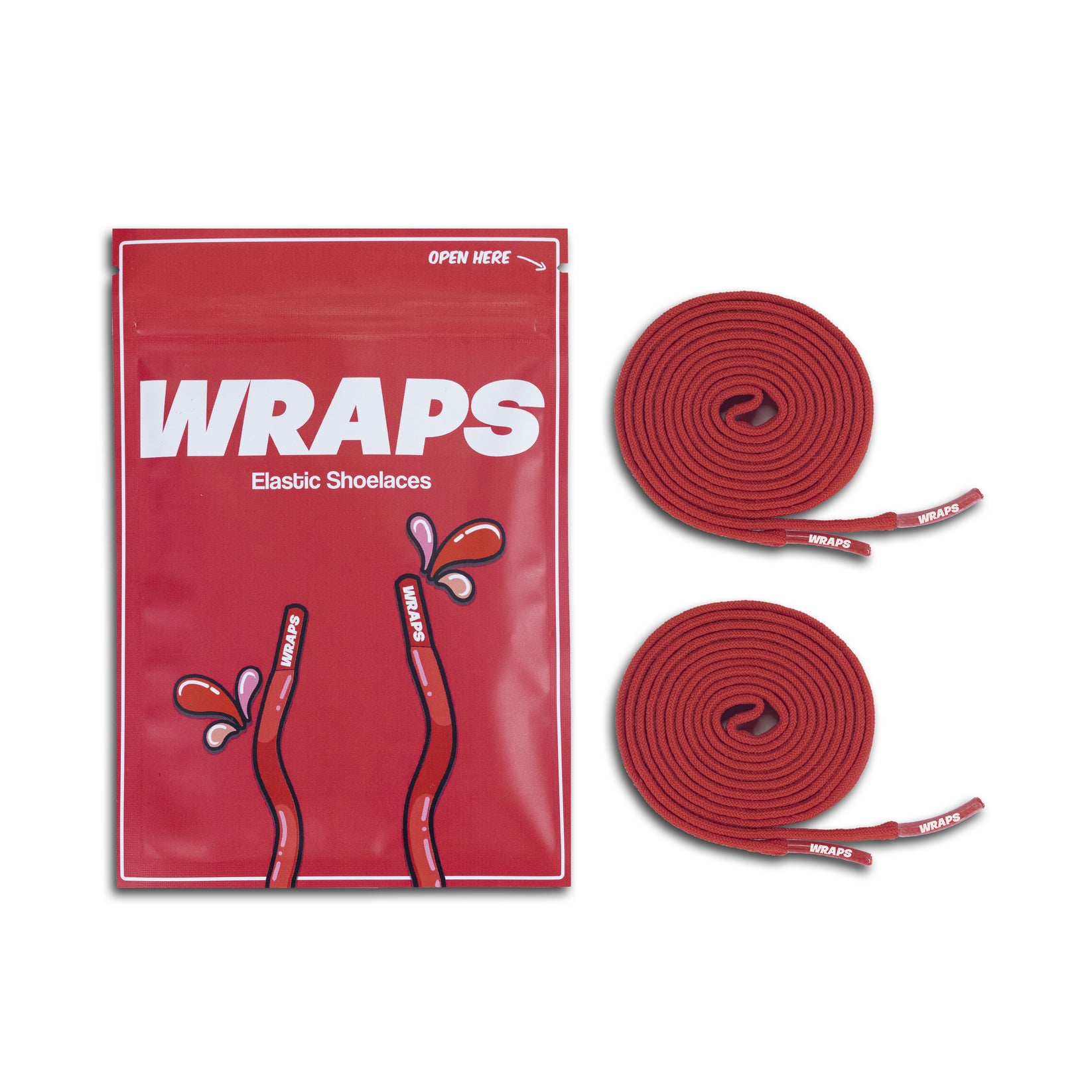 Fire Red – WRAPS LACES