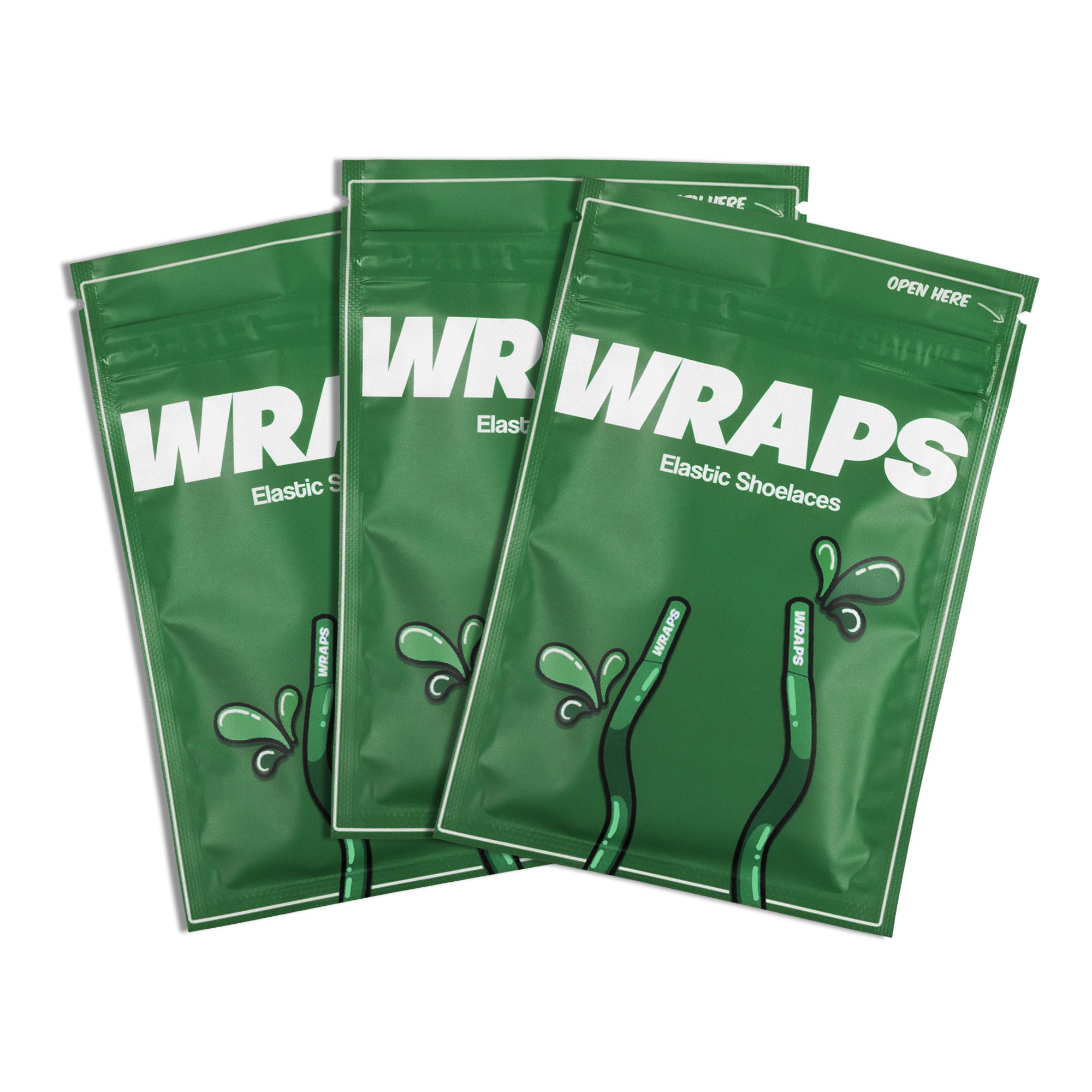 Triple Pack (3 pares) – WRAPS Agujetas Elasticas