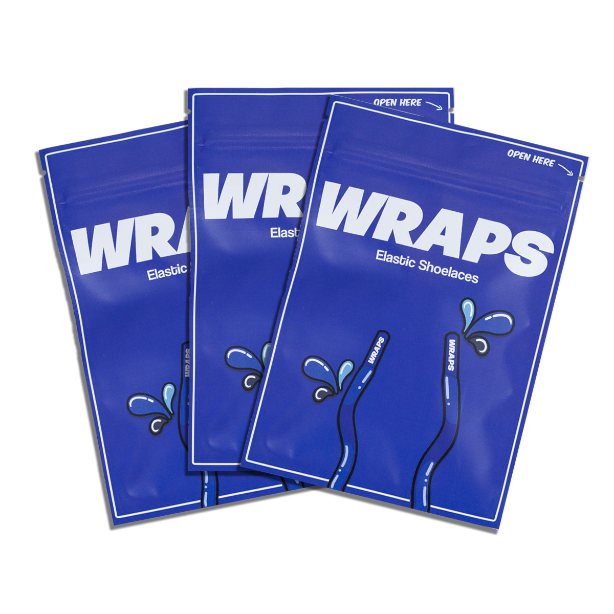 Triple Pack (3 pares) – WRAPS Agujetas Elasticas
